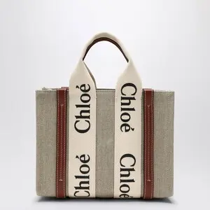 Chloé Woody Small Shopper - Beige