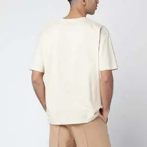 Valentino Garavani Butter-colored "made In " T-shirt - Beige