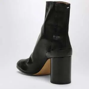 MAISON MARGIELA Leather Tabi Ankle Boots - Black
