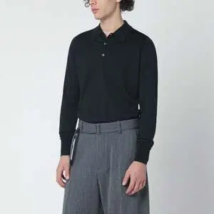 John Smedley Wool Polo Shirt