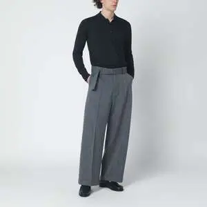 John Smedley Wool Polo Shirt