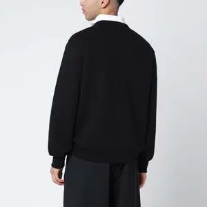 Burberry Slim Fit Cotton Sweatshirt - Black