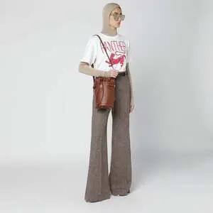 Valentino Garavani Vlogo Signature Bucket Bag - Brown