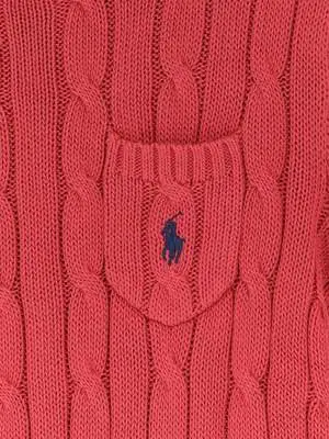 Polo Ralph Lauren Cotton Cable-knit Sweater With Logo