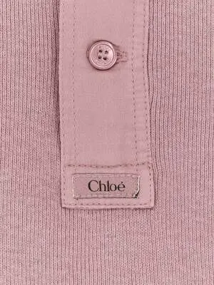 Chloé Ribbed Cotton T-shirt