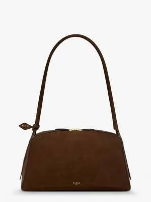 Alaïa Nabuck Le Bouledogue Shoulder Bag