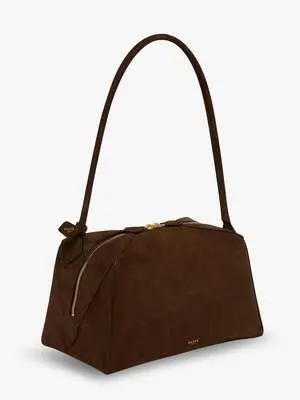 Alaïa Nabuck Le Bouledogue Shoulder Bag