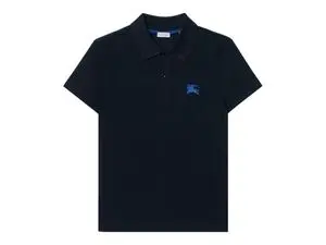 Burberry Embroidered Logo Polo Shirt 80914231 - Navy/blue