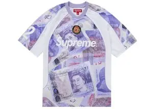Supreme Pounds Soccer Jersey - White