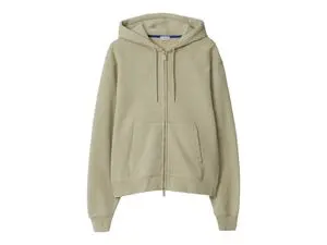 Burberry Embroidered Zip-up Hoodie 80946161