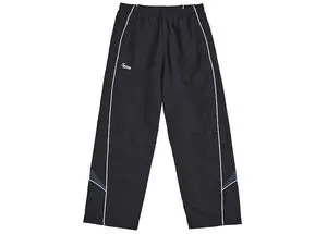 Supreme Contrast Piping Track Pant - Black