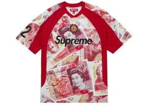 Supreme Pounds Soccer Jersey - Red