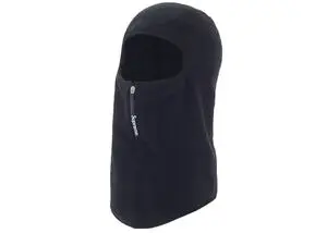 Supreme Polartec Zip Balaclava Fw25 - Black
