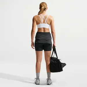 Nike Zenvy Strappy Light-support Padded Sports Bra - White