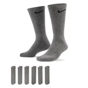 Nike Everyday Cushioned Training Crew Socks - Grey