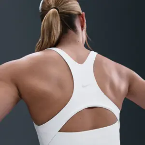 Nike Zenvy Light-support Sports Bra Tank Top - White