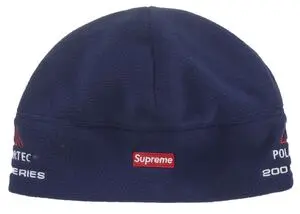 Supreme Polartec Sport Beanie - Navy Blue