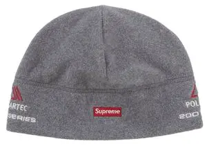 Supreme Polartec Beanie - Grey