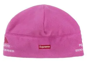 Supreme Polartec Sport Beanie - Pink