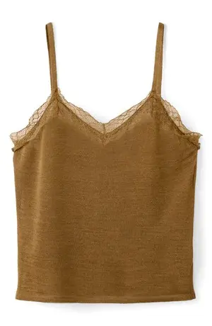 Mango Mustasa Knit Camisole