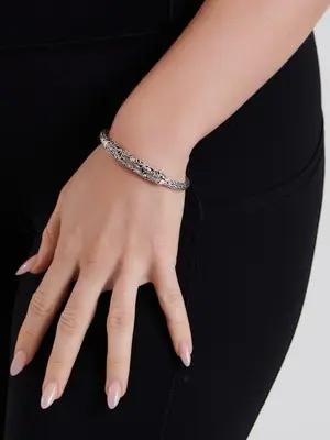 DEVATA Sterling And 18k Gold Bracelet