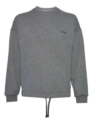 Zegna Logo Sweatshirt - Grey
