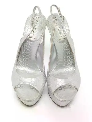 Casadei Platform Peep-toe Stiletto Sandals