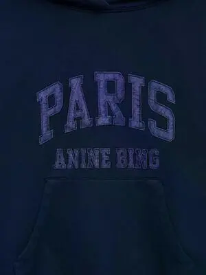 ANINE BING Appliqué-detail Hoodie