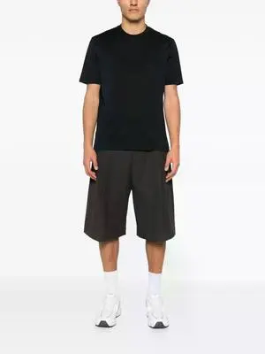 Emporio Armani Tonal-logo T-shirt - Black