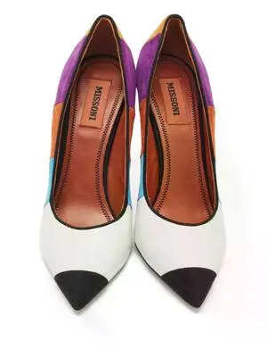 Missoni Colourblock Pointed-toe Pumps