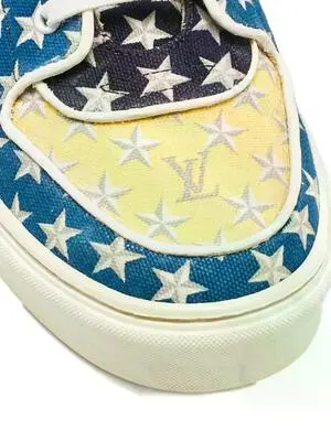 LOUIS VUITTON Acapulco Stars Monogram Canvas Sneakers
