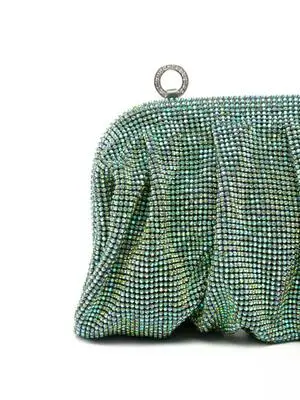 Benedetta Bruzziches Venus La Petite Embellished Clutch - Green