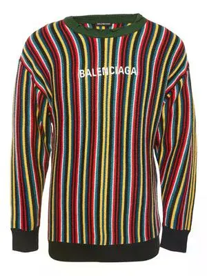 Balenciaga Embroidered Sweaters For Men