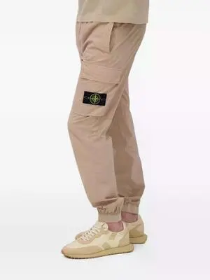 Stone Island 3100031 Tela Paracadute Stretch Cotton Cargo Pants - Neutrals