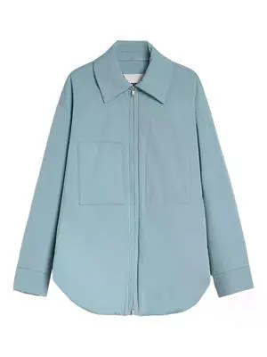 JIL SANDER Patch Pocket Padded Overshirt