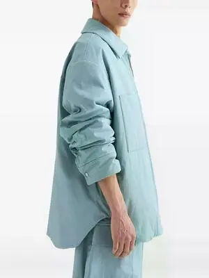 JIL SANDER Patch Pocket Padded Overshirt
