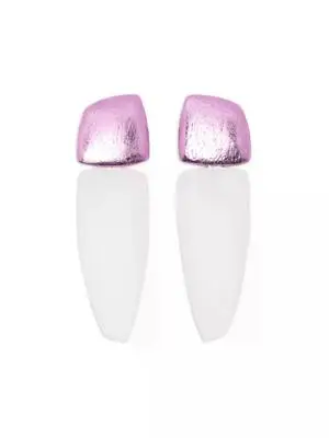 MONIES Joa Drop Earrings - Pink