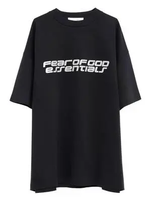 Fear Of God Ponte 90s Short-sleeve T-shirt - Black