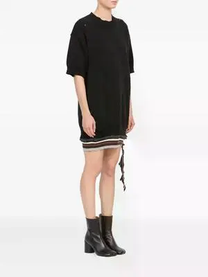MAISON MARGIELA Distressed Knitted Mini Dress