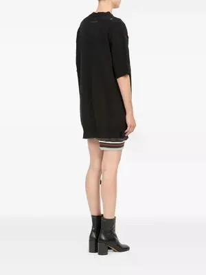 MAISON MARGIELA Distressed Knitted Mini Dress