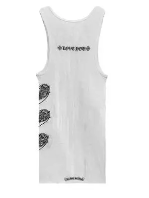 Chrome Hearts Hearts-print Tank Top