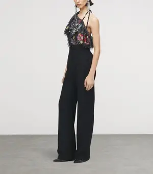 Alexander McQueen Wool High-waisted Trousers