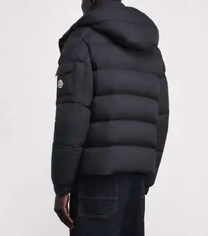 Moncler Maya 70 Down Puffer Jacket - Black
