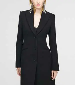 Alexander McQueen Wool Single-breasted Coat
