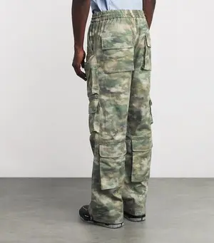 Amiri Cotton Camo Cargo Trousers