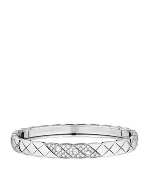 Chanel Coco Crush Bangle - White