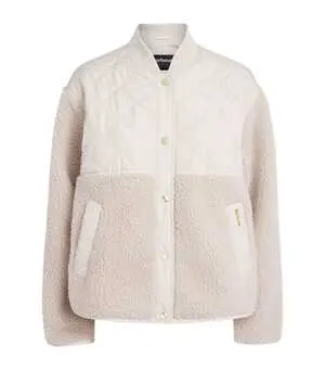 Barbour Wetherby Fleece Jacket - Beige