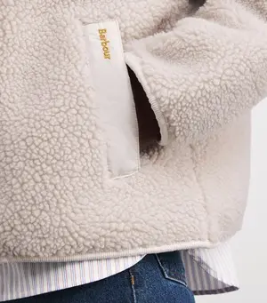 Barbour Wetherby Fleece Jacket - Beige