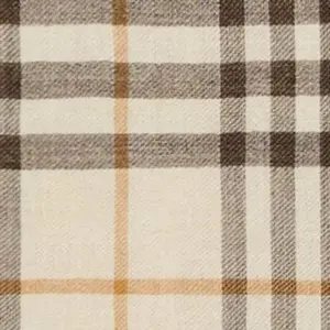 Burberry Wool-silk Ekd Check Wide Scarf