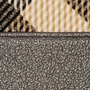 Burberry Leather Tall Pop Check Card Holder - Beige
